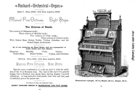 Organs :: The Packard Legacy