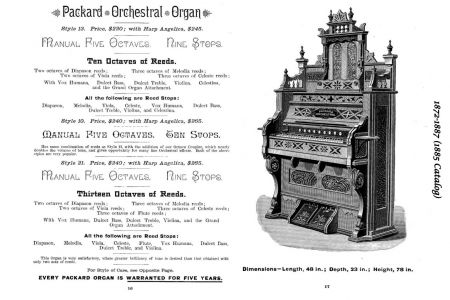 Organs :: The Packard Legacy